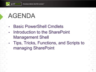 PowerShell Fundamentals for SharePoint | PPT