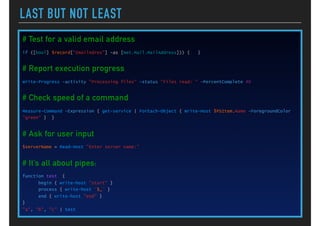 Everything About PowerShell | PPT