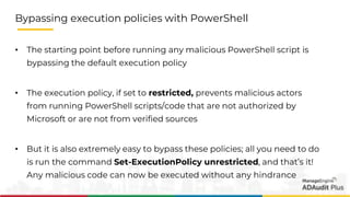 IT security : Keep calm and monitor PowerShell