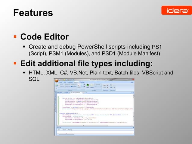 PowerShell Plus v4.7 Overview | PPT