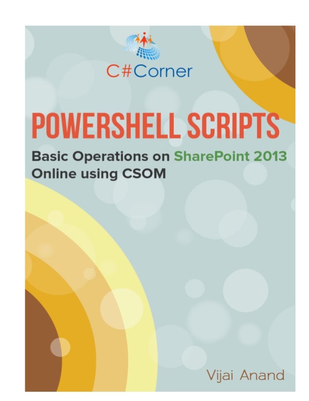 Basic Powershell Scripts Basic Powershell Scripts