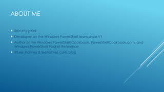 Microsoft Powershell Security Best Practices | PPT