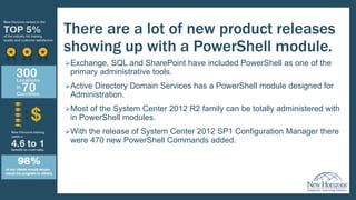 PowerShell Webinar | PPTX | Operating Systems | Computer Software and Applications