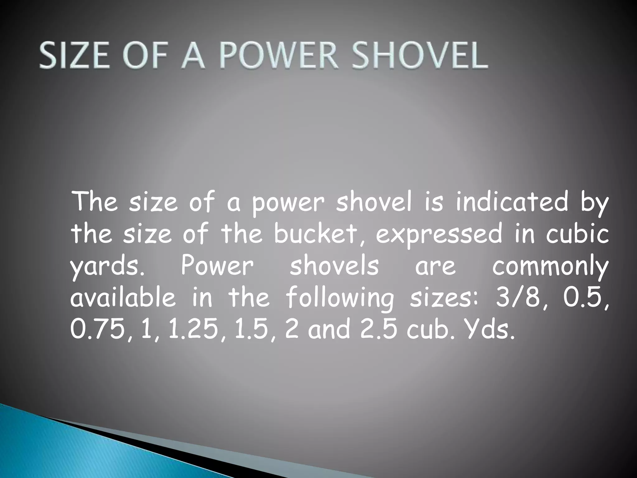 Power shovel1 | PPTX