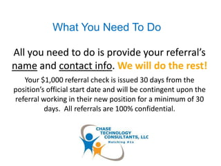 $1,000 Referral Program | PPT