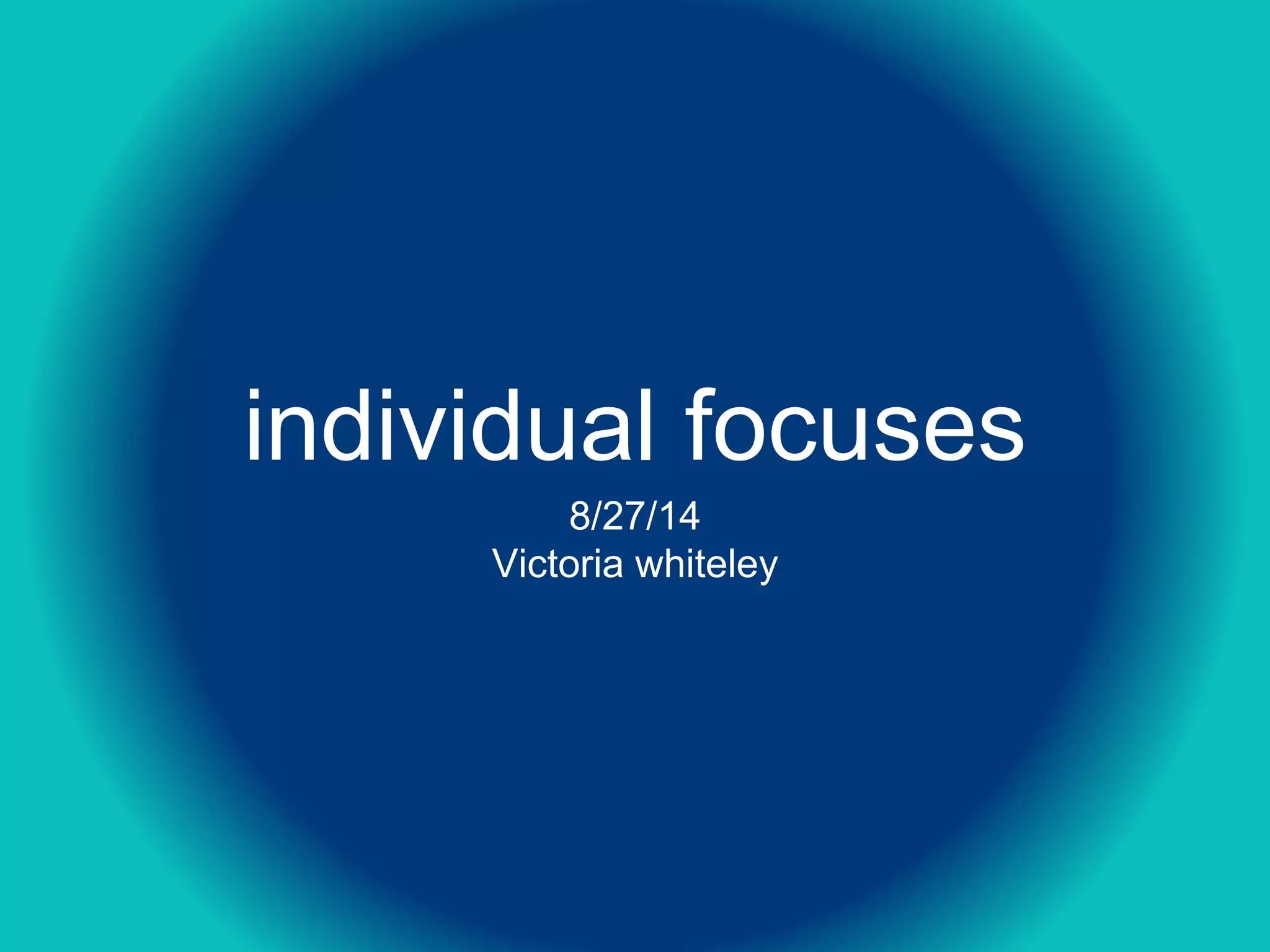 Powers individual foci presentation | PPT