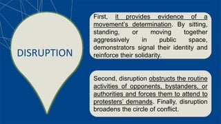 Powers in Movement: Acting Contentiously by Sidney Tarrow | PPTX