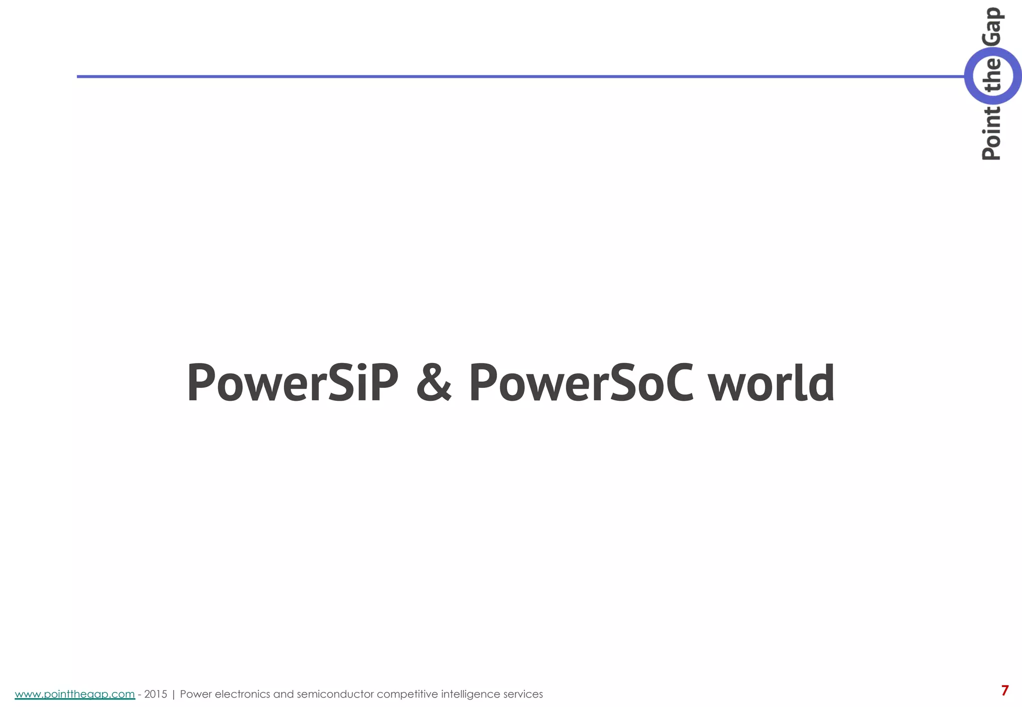 PowerSoC & PowerSiP market & trends (System in Package - System on Chip) | PDF