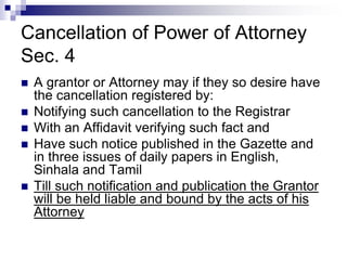 Powers of Attorney | PPT