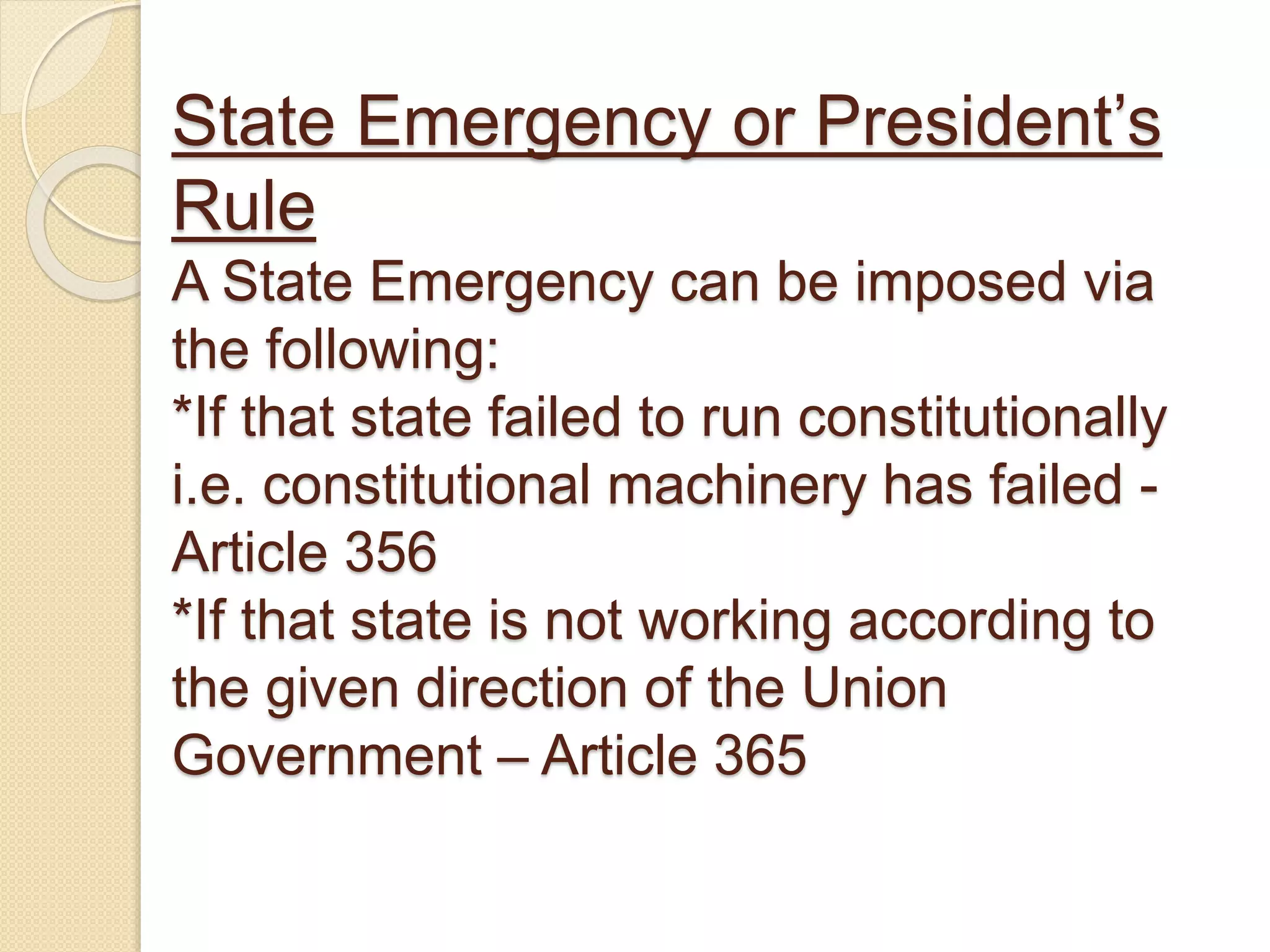 Powers of president | PPTX