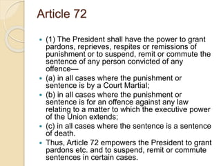 Powers of president | PPTX