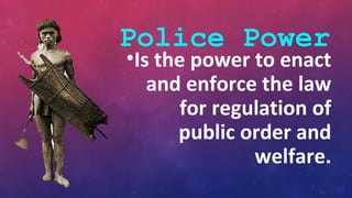Inherent Powers of the State | PPT