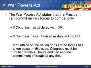 Powers of the president | PPT