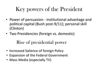 Powers of the president alone | PPTX