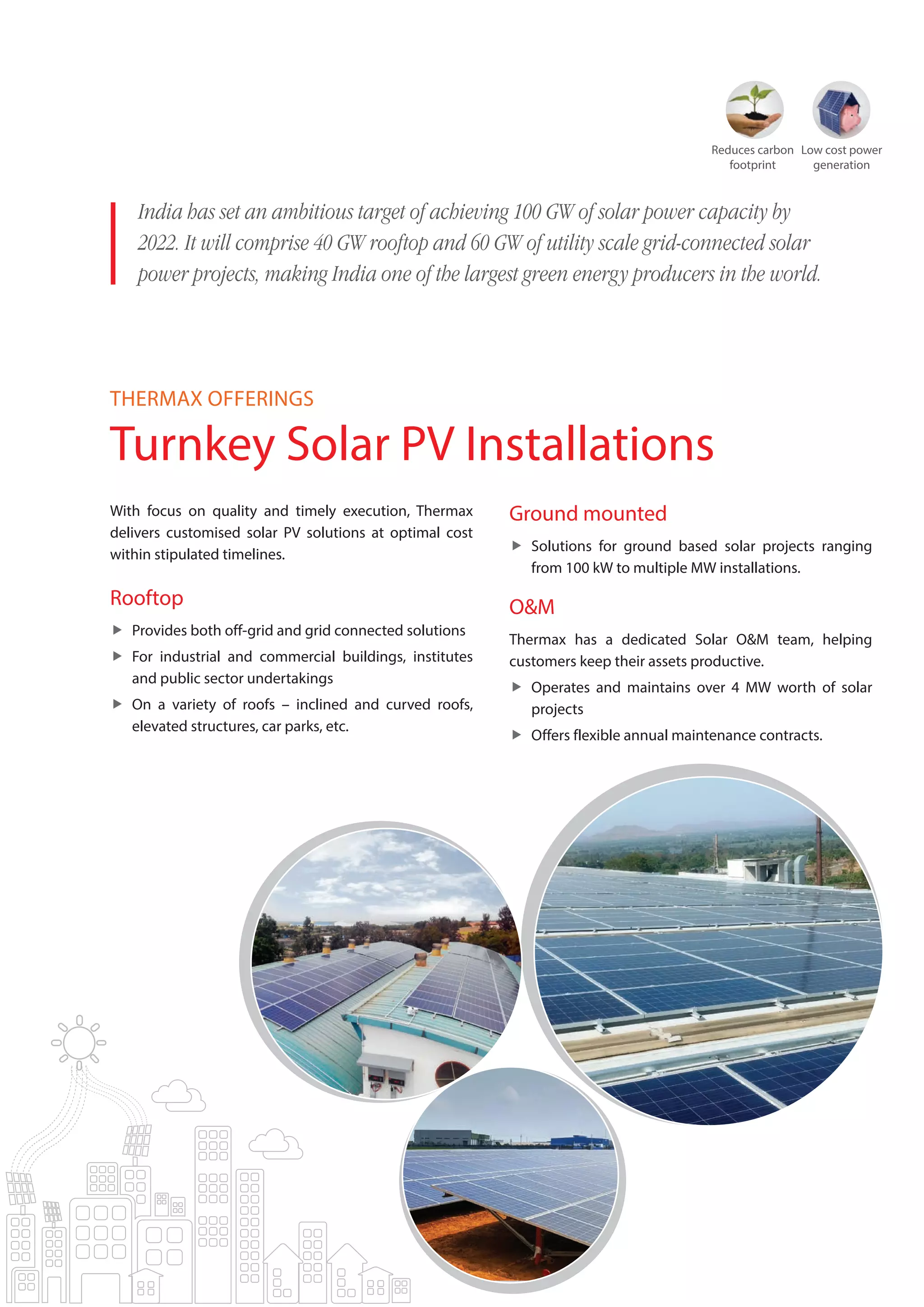 Thermax Power Solar Brochure | PDF