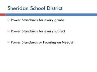 Power Standards In Education | PPT