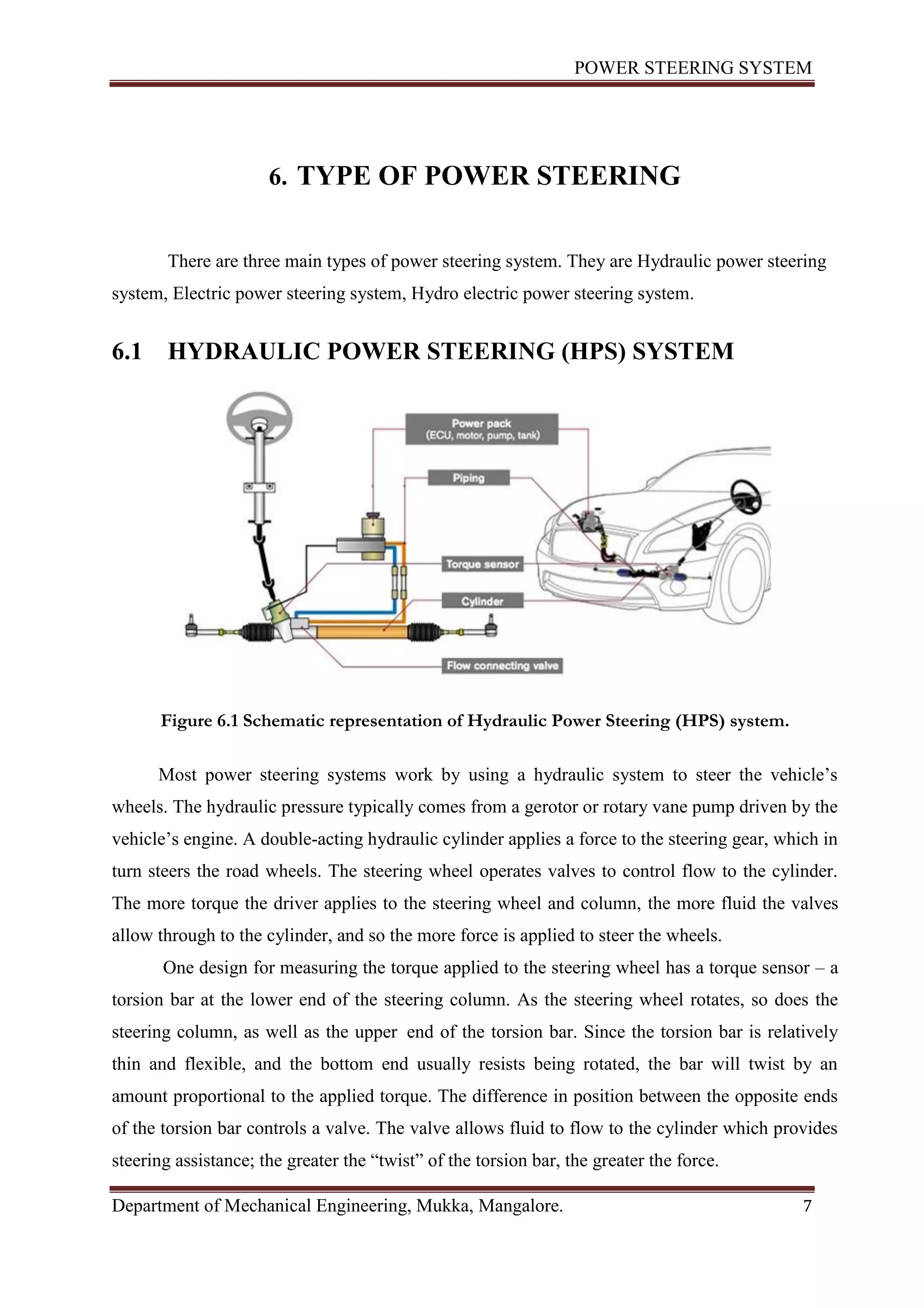 Power steering seminar report pdf download | PDF | Performance Cars ...