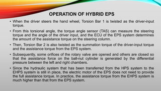 Power steering system | PPTX