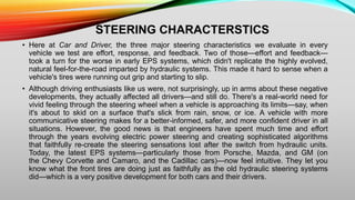 Power steering system | PPTX