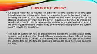 Power steering system | PPTX