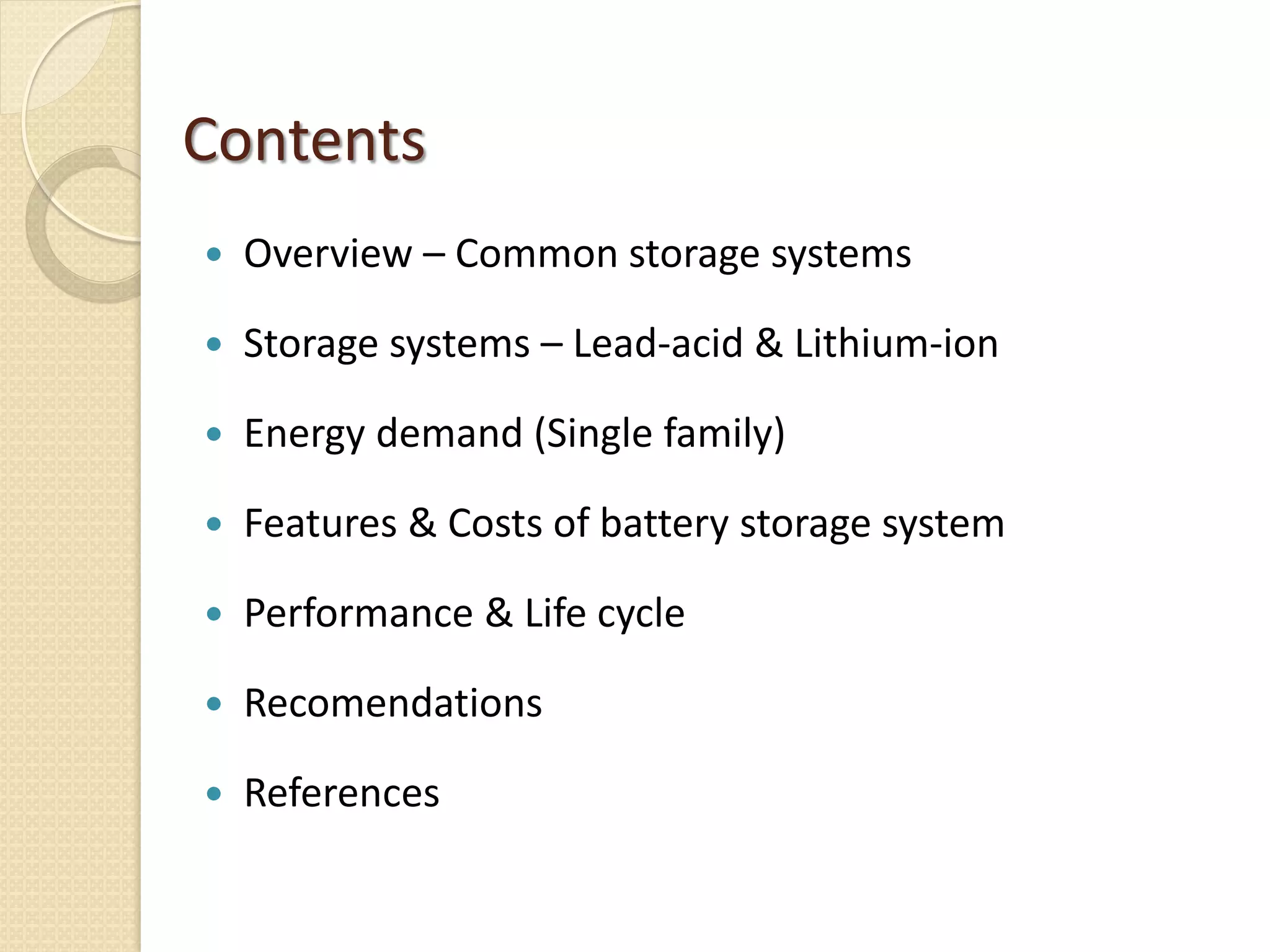 Power storage systems | PDF