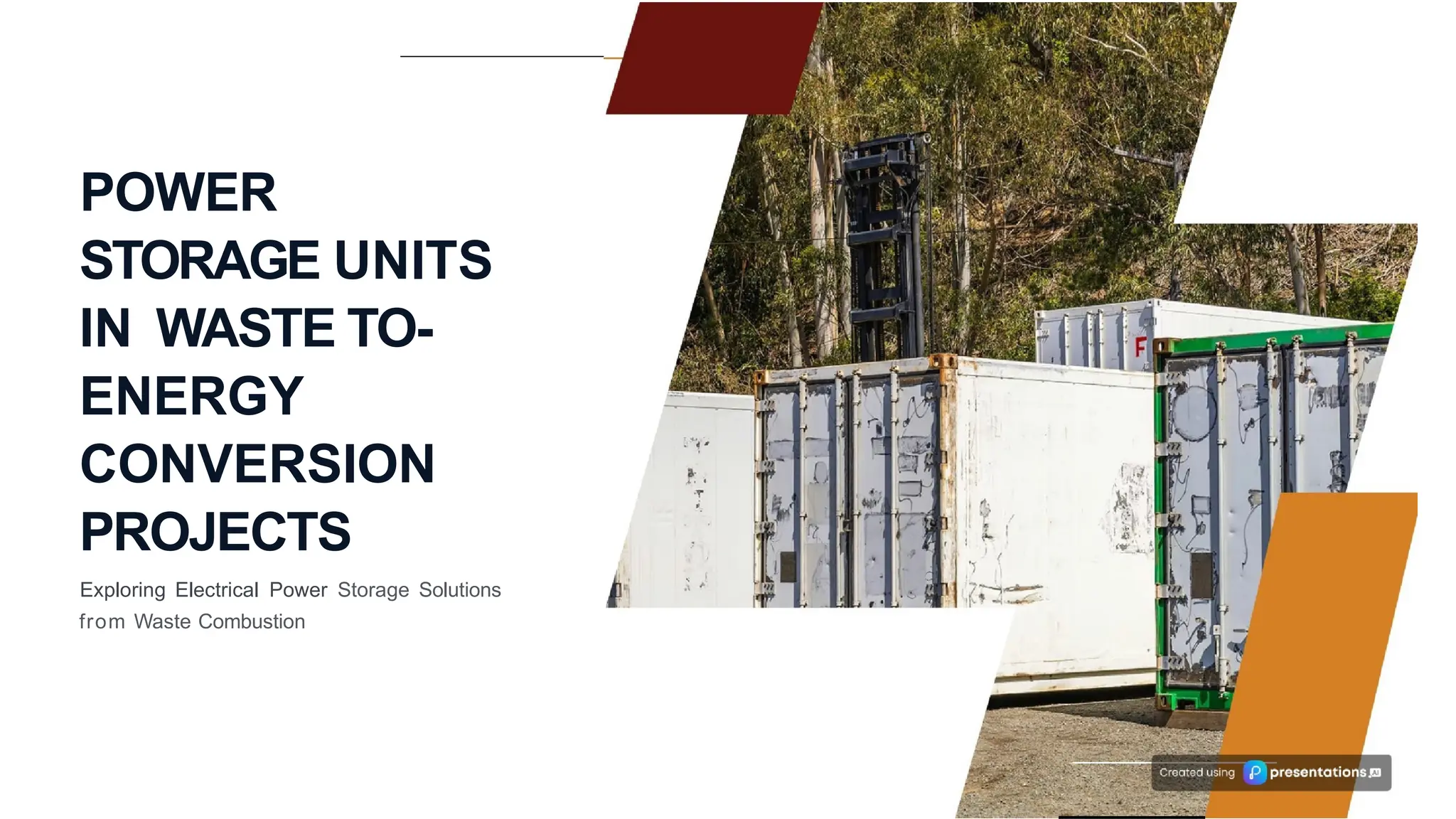 Power Storage Unit in Waste to Electrical Energy Conversion (1) (1).pptx