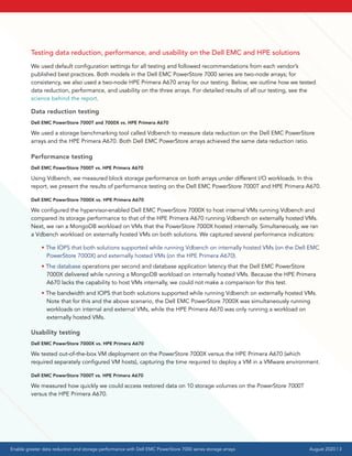 Enable greater data reduction and storage performance with Dell EMC PowerStore 7000 series ...