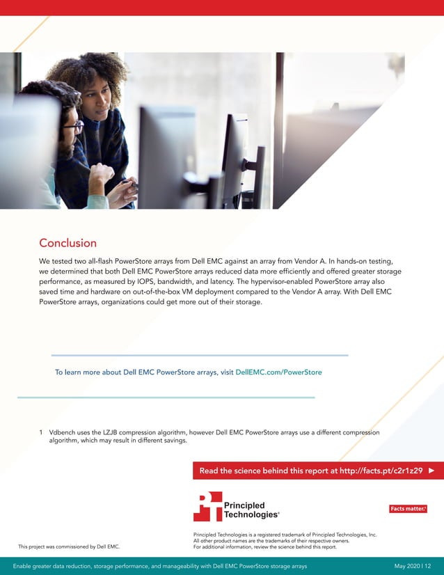 Enable Greater Data Reduction Storage Performance And Manageability With Dell Emc Powerstore