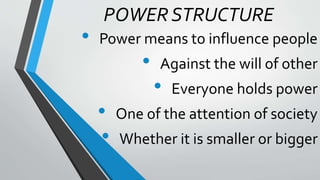 Power structure | PPT