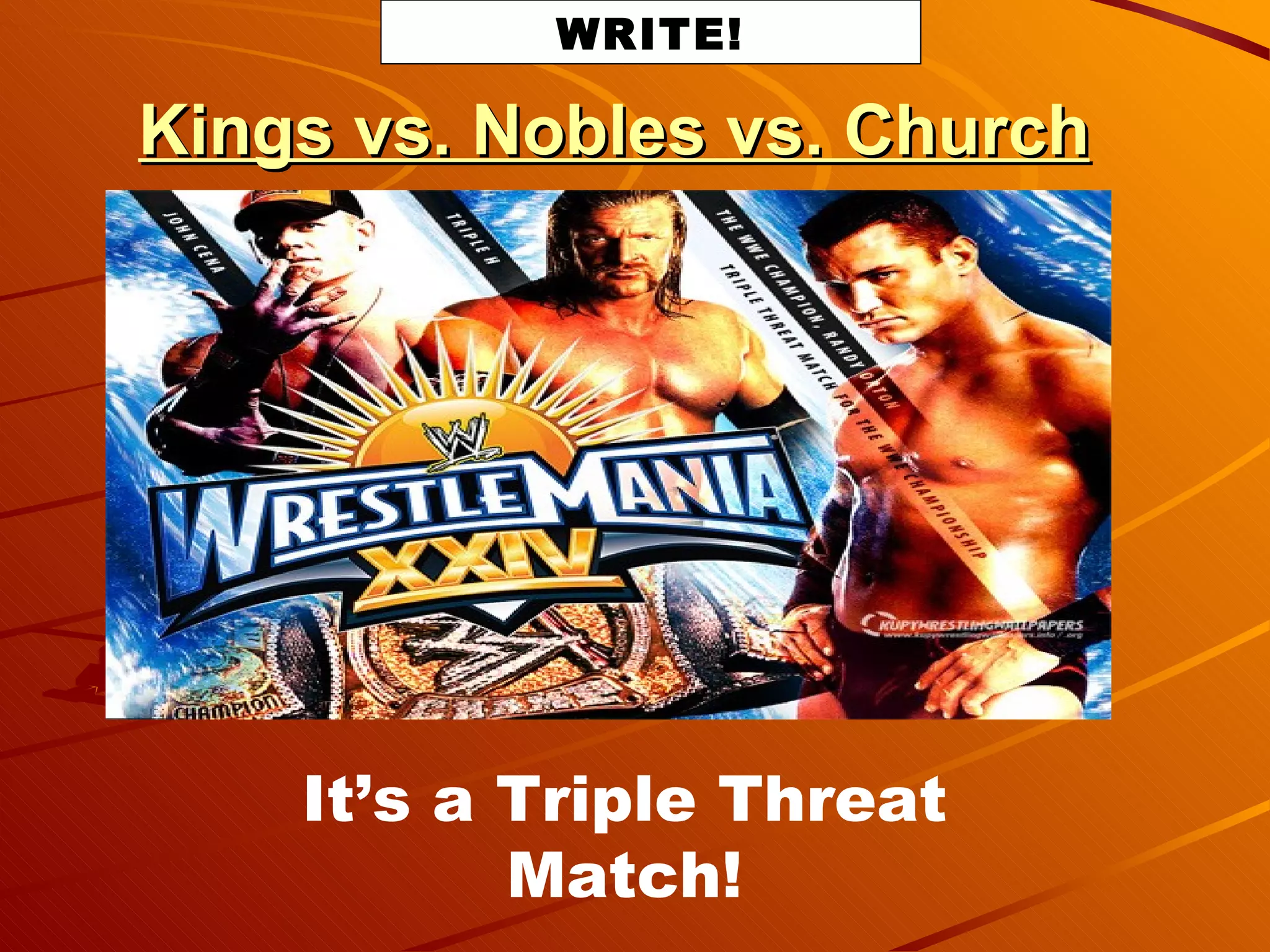 Power Struggles in Medieval Europe | PPT