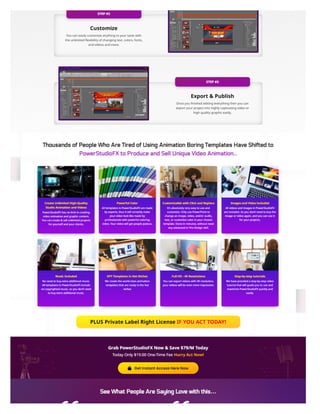 PowerStudioFX Review: The World’s First Studio Animations Video Cretor ...