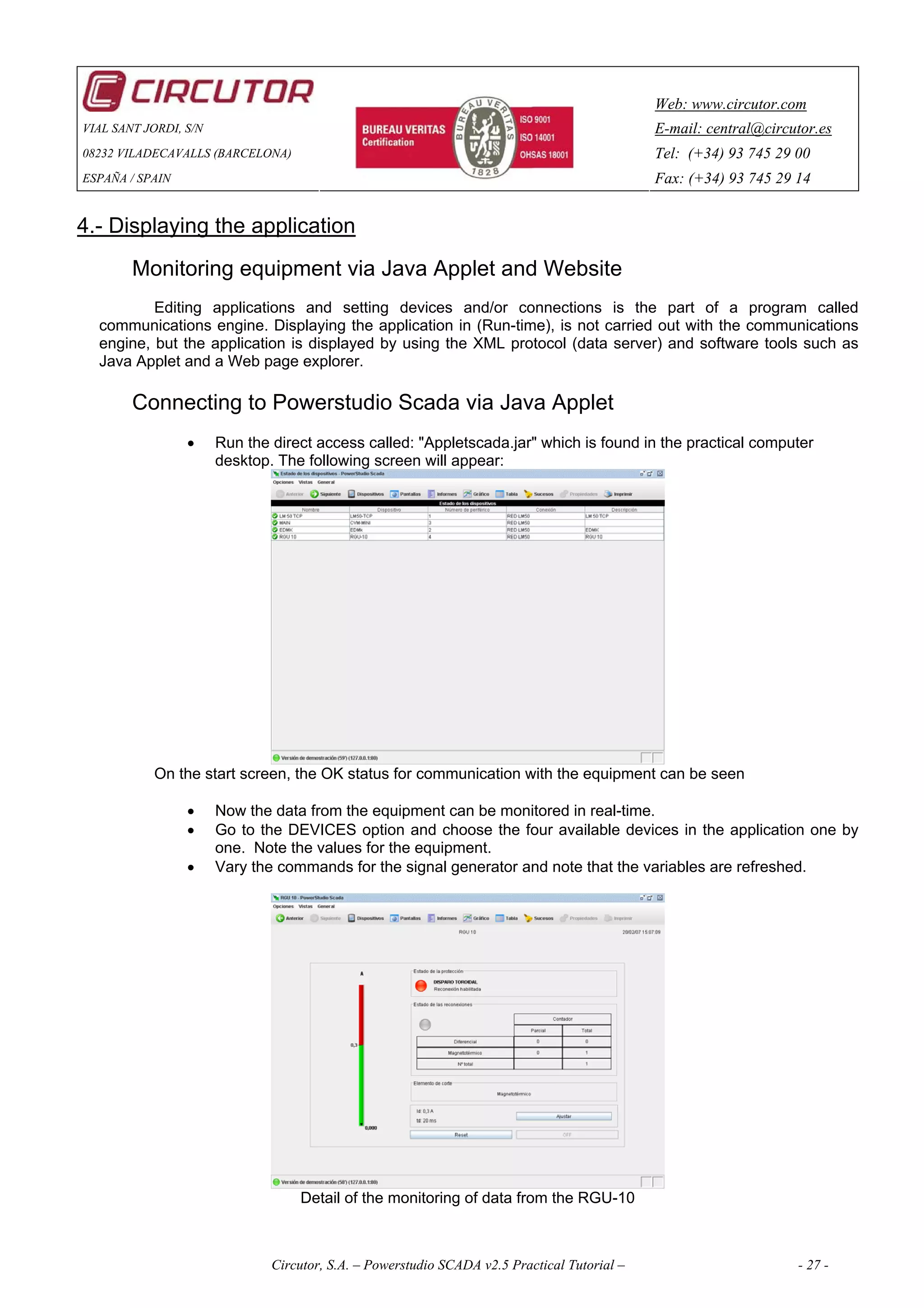 Powerstudio scada ver2.5_tutorial | PDF