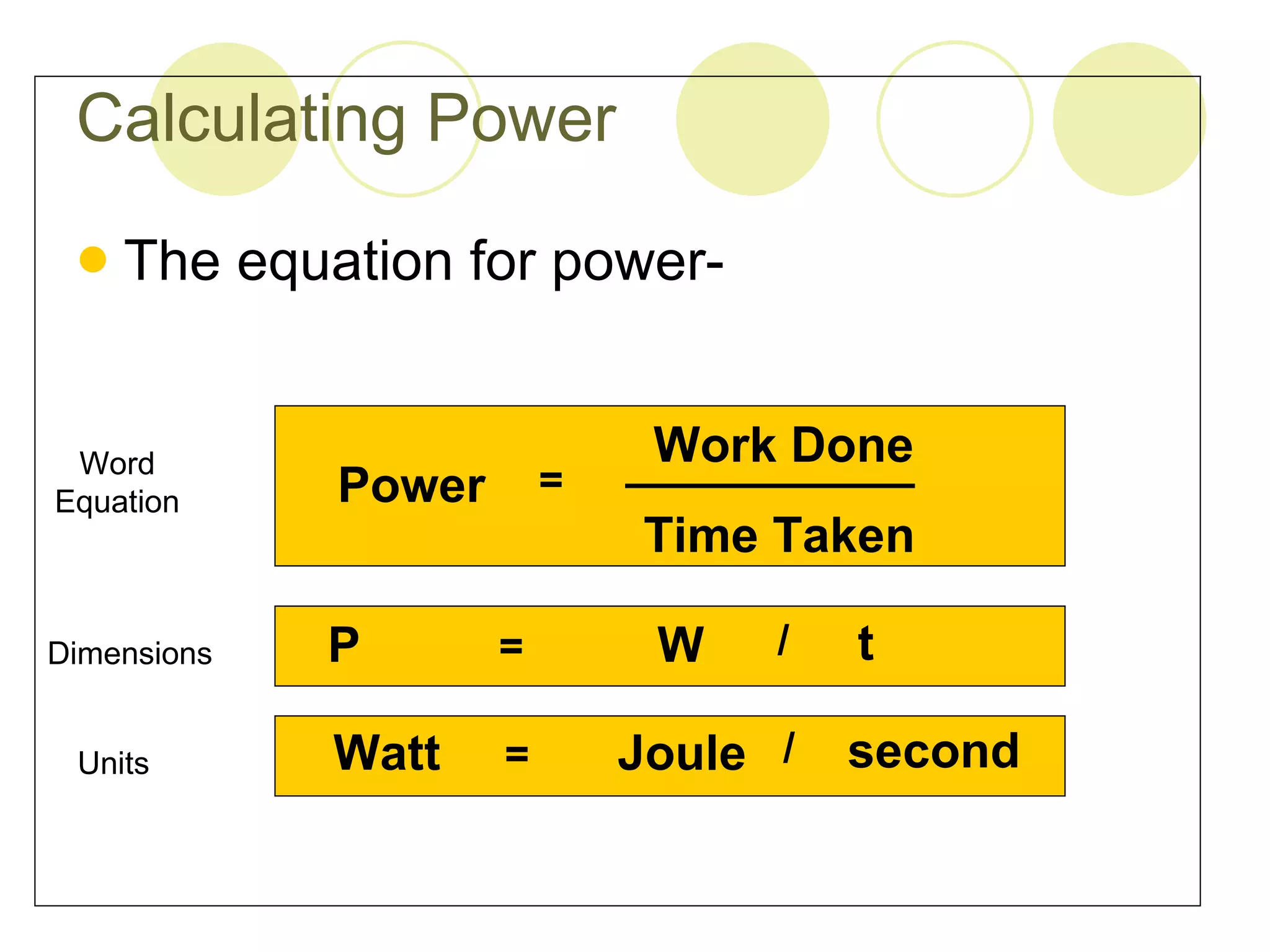 Power | PPT