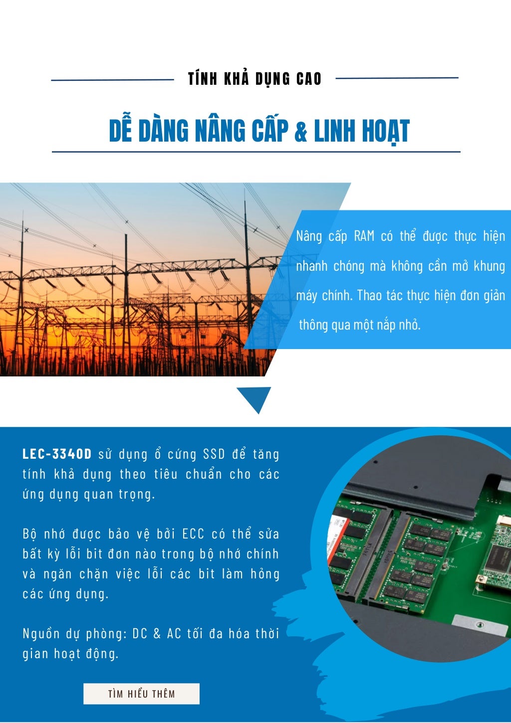 Máy tính công nghiệp cho trạm biến áp LEC-3340D | Power Substation Computer IEC-61850-3 & IEEE ...