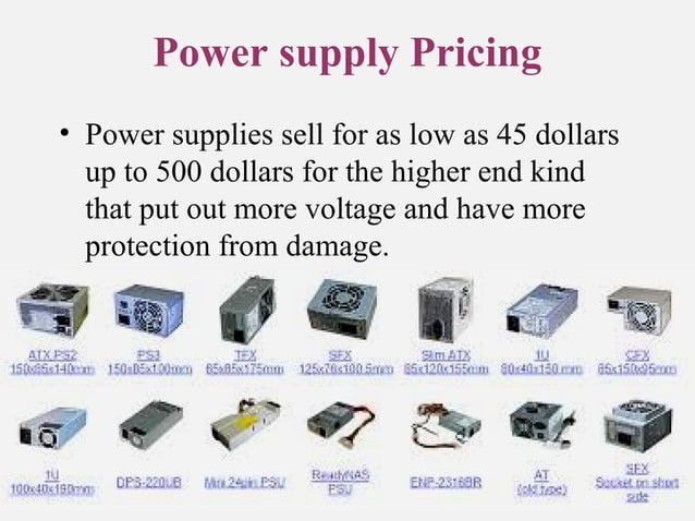 Power supply | PPT