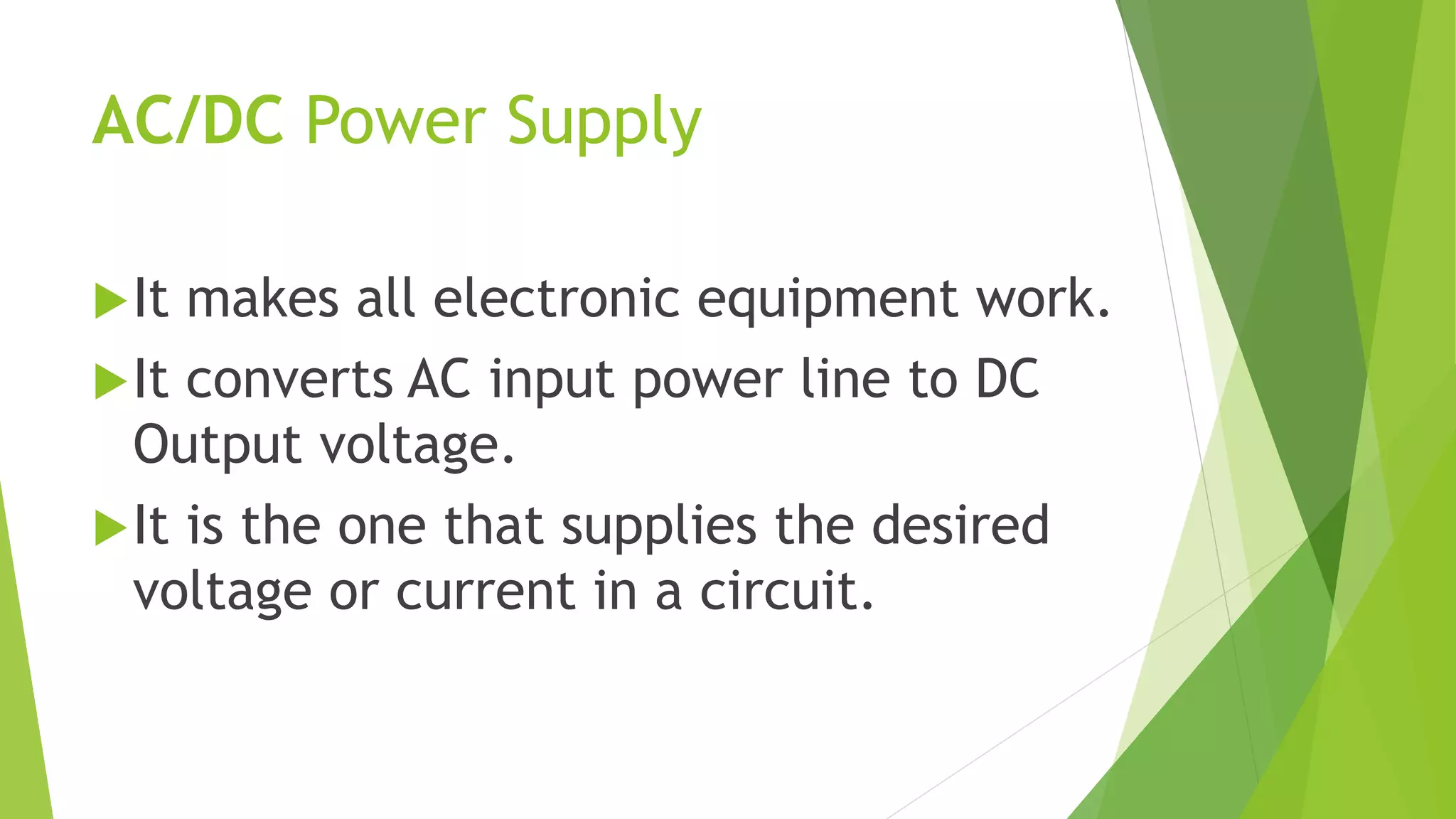 Power supply | PPTX