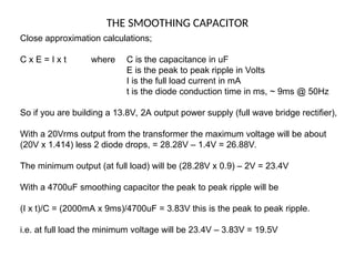 How to build a power supply and direct current .ppt