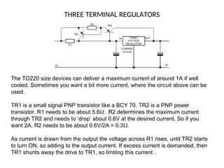 How to build a power supply and direct current .ppt