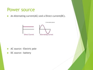 Power supply system for Robot | PPTX