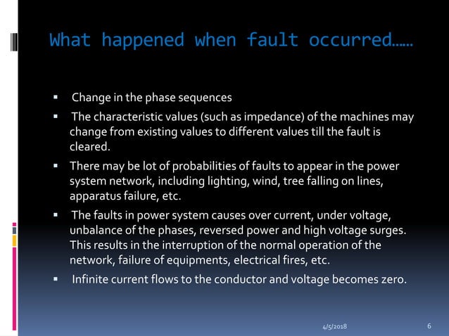 Unsymmetrical Fault Analysis Pptx