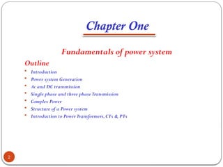 Power system- I Chapter-one-Fundametals-of-power-system-1.pptx