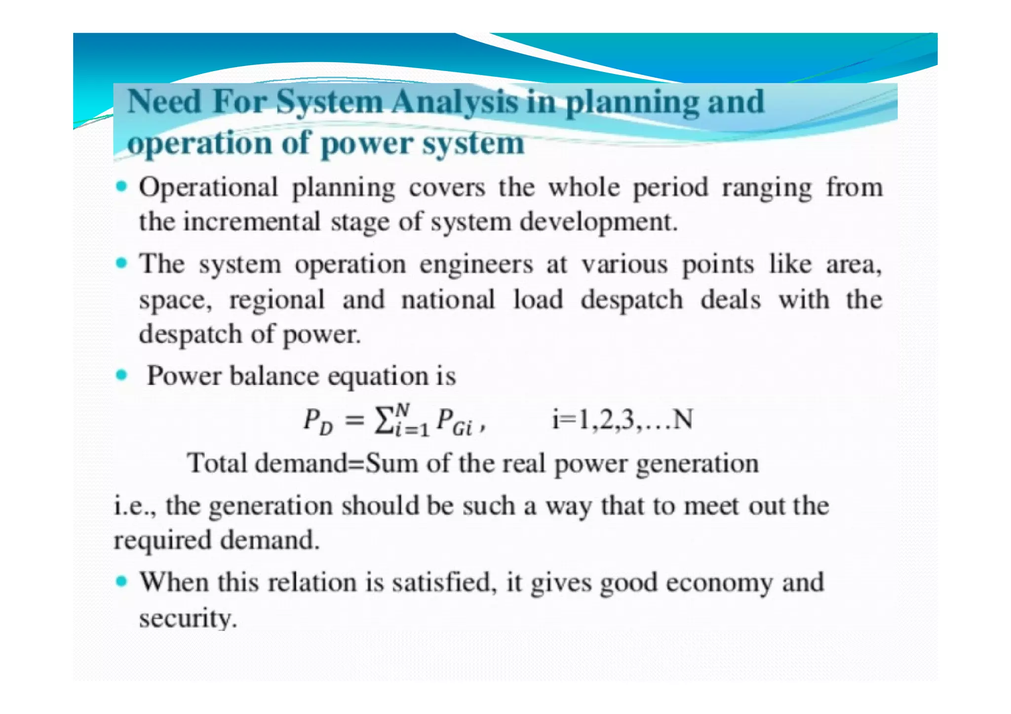POWER SYSTEM ANALYSIS_254ppt.pdf | Physics | Science