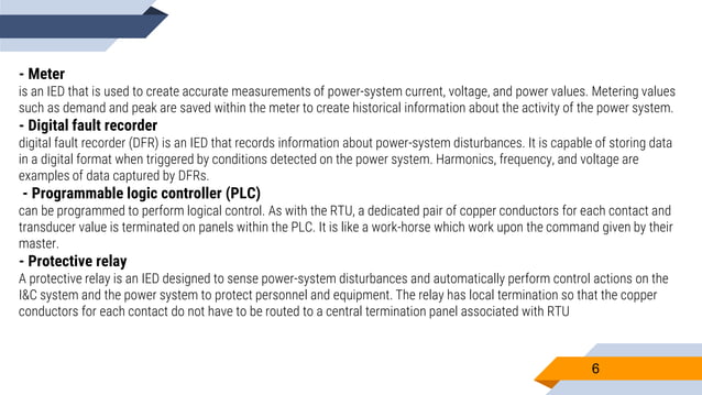 Power system automation introduction | PPSX