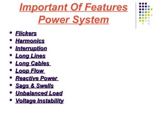 Power system contingencies | PPT