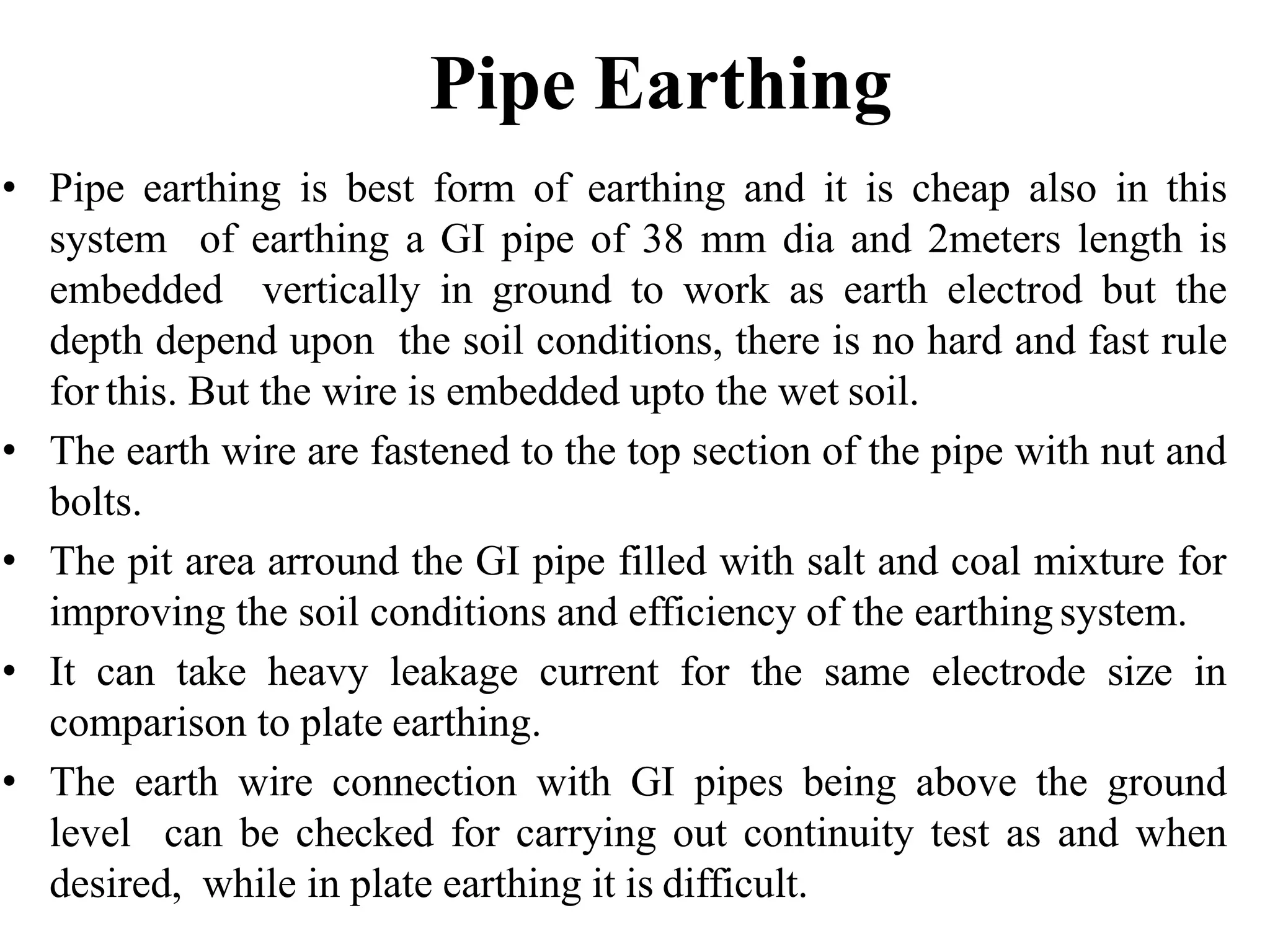 Power system earthing | PPTX