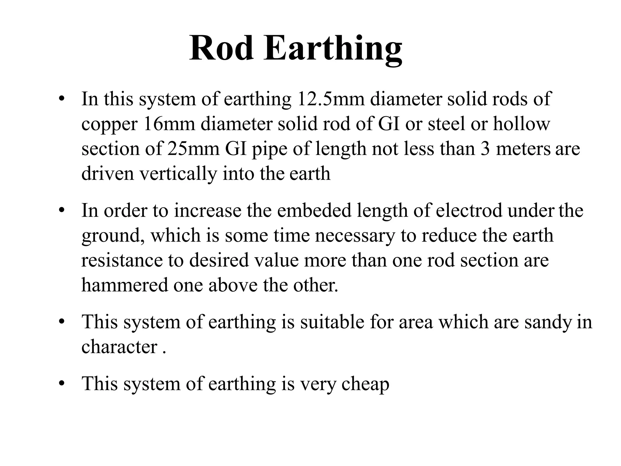 Power system earthing | PPTX