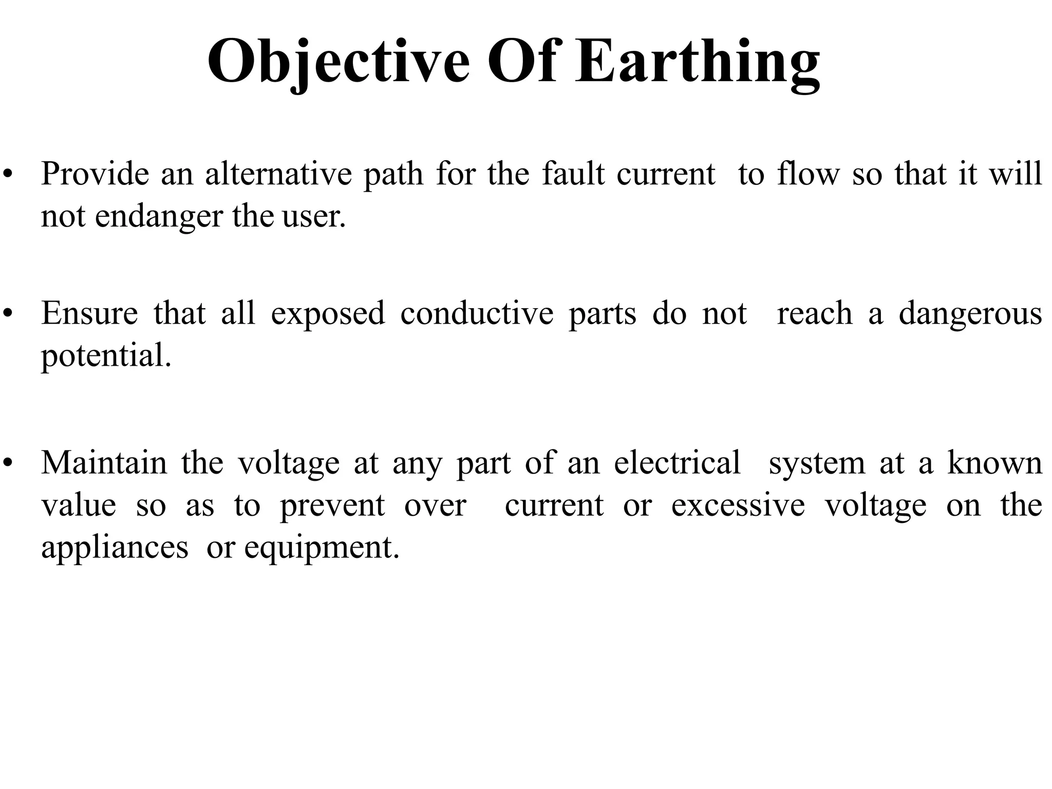 Power system earthing | PPTX