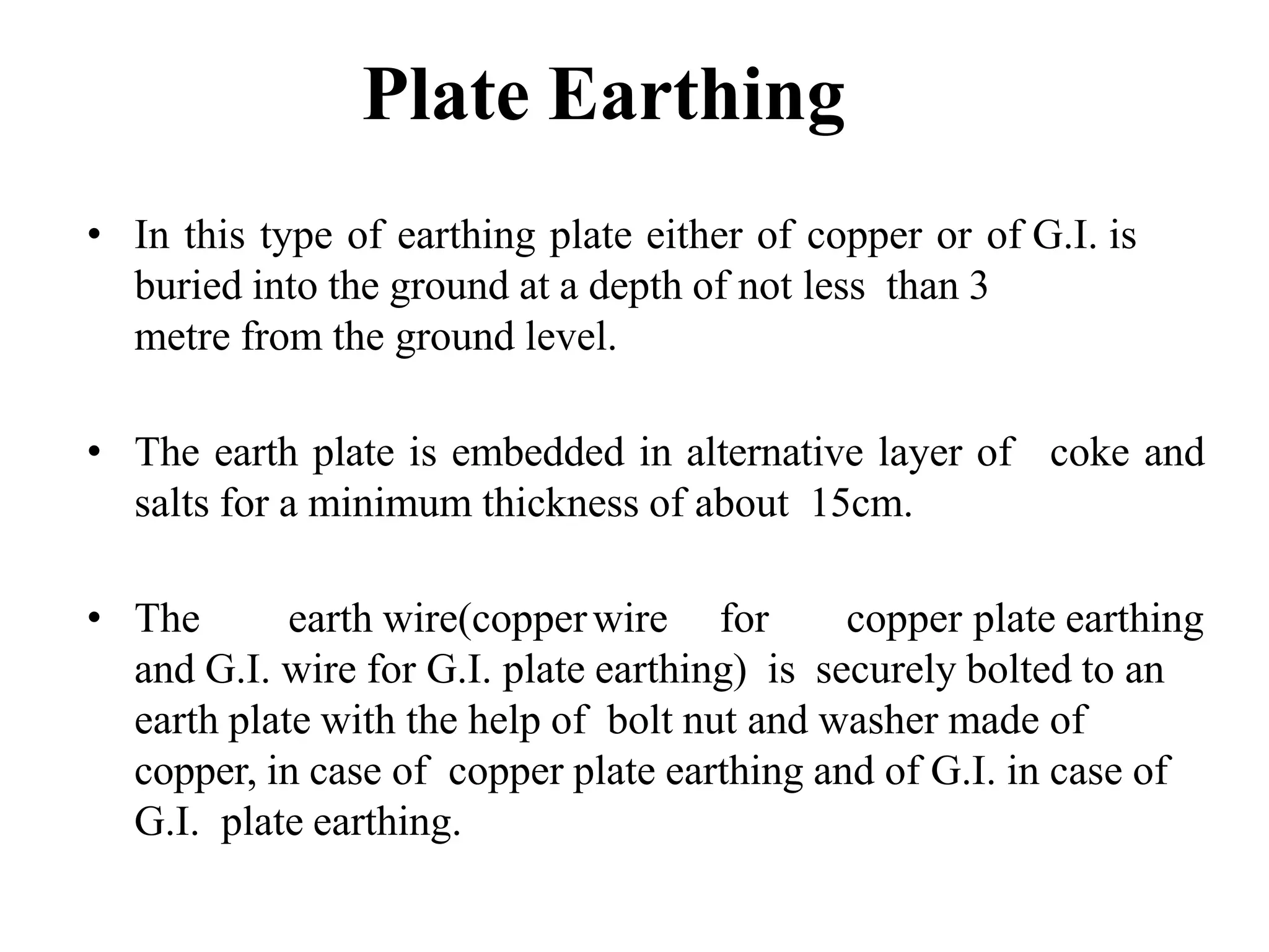 Power system earthing | PPTX