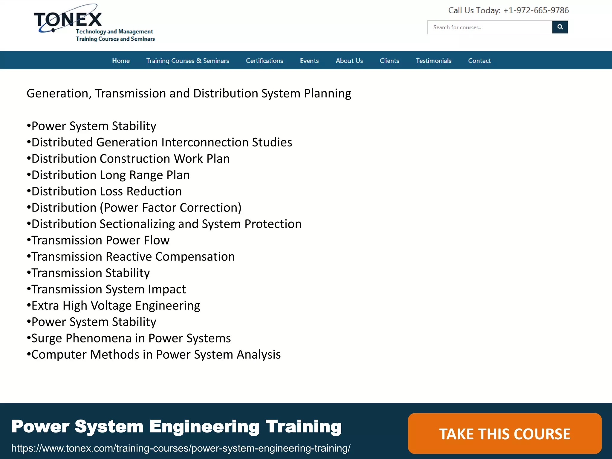 Power System Engineering Training Courses | PPTX
