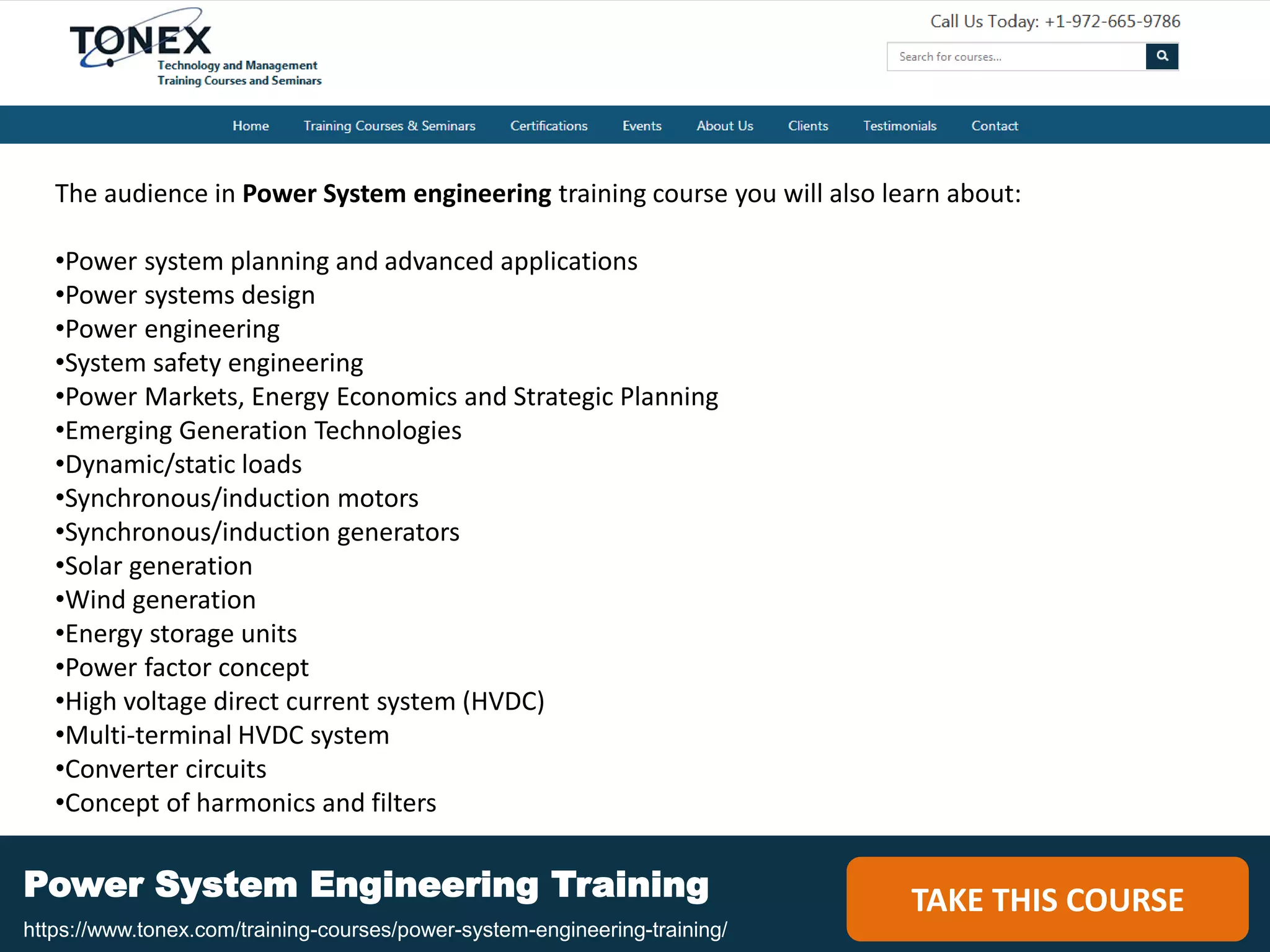 Power System Engineering Training Courses | PPTX